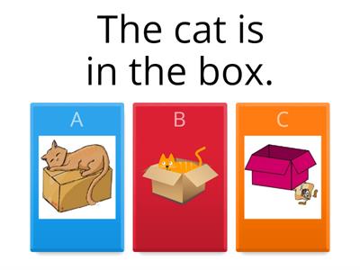 In on near under - Teaching resources