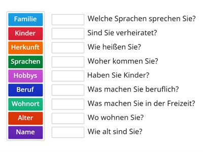 A1 sich vorstellen - Teaching resources