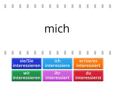 Sich interessieren - Materiały dydaktyczne