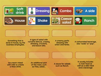 Restaurant - Teaching resources