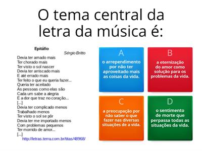 Identificar o tema do texto - Recursos de ensino