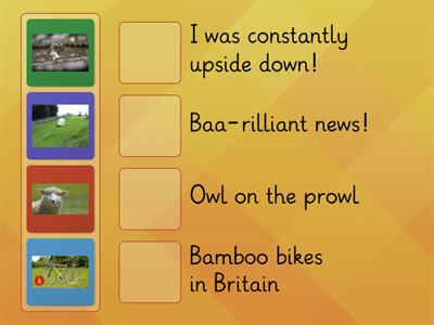 Newspaper headlines - Teaching resources