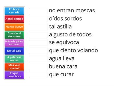 Refranes - Recursos didácticos