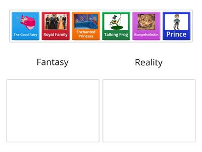Fantasy reality - Teaching resources