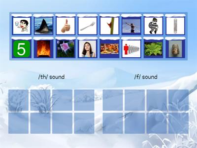 Th and f sounds - Teaching resources