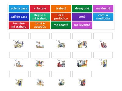Hiciste ayer - Teaching resources
