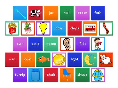 Match word and picture - Teaching resources