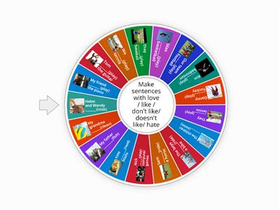 Like love hate dont mind ing - Teaching resources
