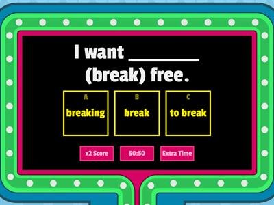 Verb patterns b2 - Teaching resources