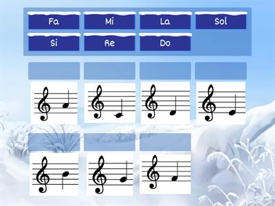 Notas musicales pentagrama - Recursos didácticos