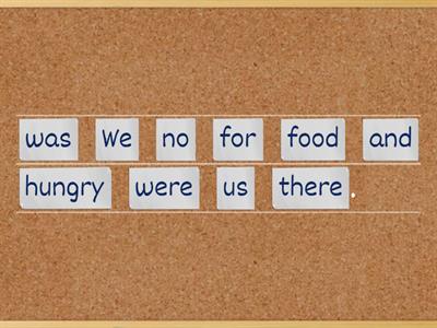 Sentence structure game - Teaching resources