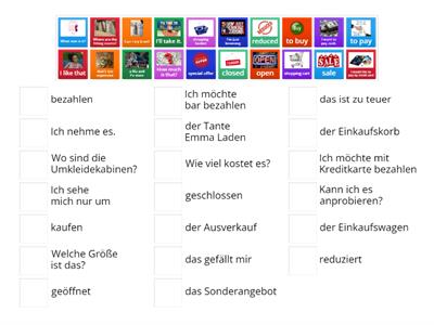Einkaufen - Unterrichtsmaterialien
