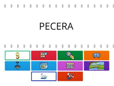 Juego de lectura de palabras - Recursos didácticos