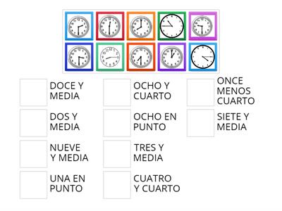 La hora - Recursos didácticos