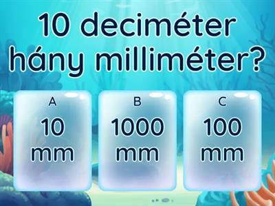 Mértékegység átváltás - Tananyagok