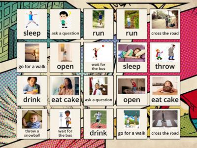 Present continuous - Risorse didattiche