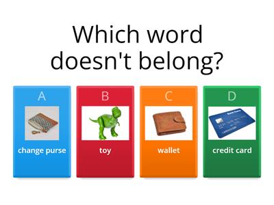 Which doesnt belong - Teaching resources