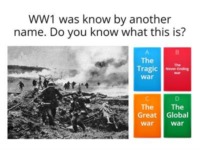 Ww1 - Teaching resources