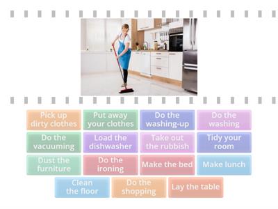 Housework - Teaching resources
