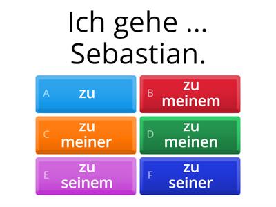 Dativ - Unterrichtsmaterialien