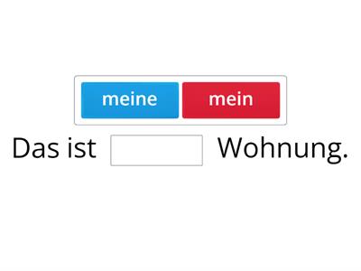 Dein mein ihr - Unterrichtsmaterialien