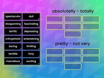 Intensifiers - Recursos didácticos