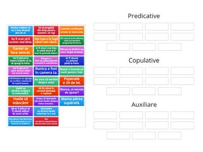 Verbe predicative nepredicative - Resurse didactice