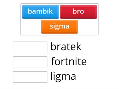 Sigma skibidi - Materiały dydaktyczne
