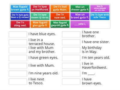 Welsh Colors - Teaching resources