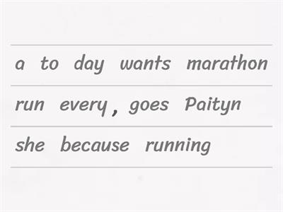 Jumble sentence game - Teaching resources