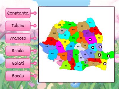 Judetele romaniei - Resurse didactice