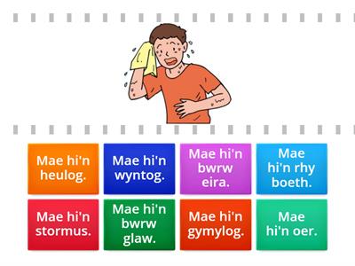 Welsh Y tywydd - Teaching resources