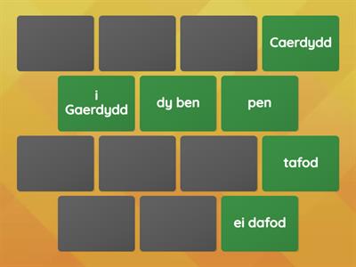 Treiglad meddal ar ol dy - Teaching resources
