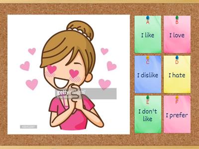 Expressing preferences activities - Recursos didácticos