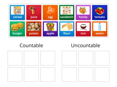 Quantifiers countable uncountable - Sumber daya pengajaran