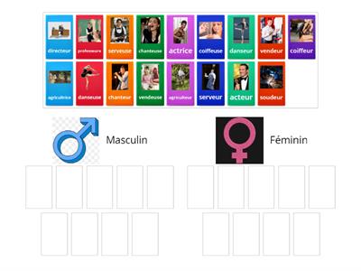 Adjectifs masculin et féminin - Ressources pédagogiques