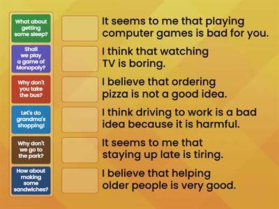 Suggestions - Teaching resources