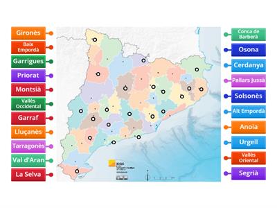 Comarques catalunya - Recursos didácticos