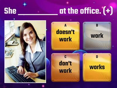 Present simple positive negative question - Teaching resources