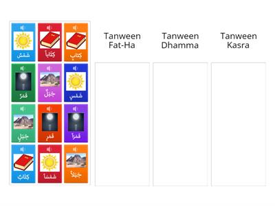 Tanween - Teaching resources