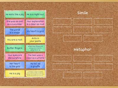 Simile - Teaching resources