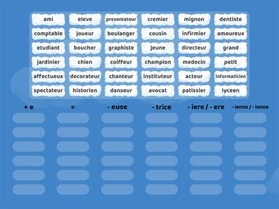 Place des adjectifs - Teaching resources