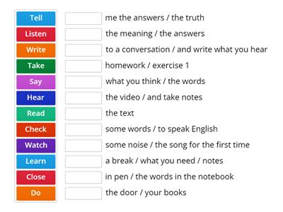 Collocations - Teaching resources