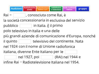 Rai - Risorse didattiche