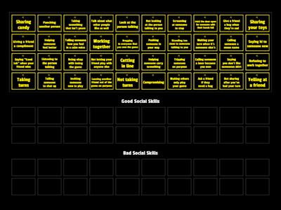 Social skills games - Teaching resources