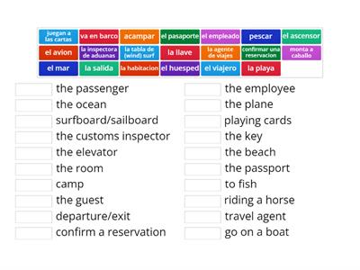Senderos 1 leccion 6 contextos - Teaching resources