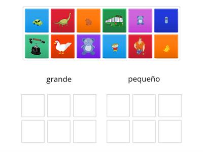 Grande y pequeño - Recursos didácticos