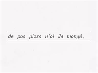 Negative passe compose - Teaching resources