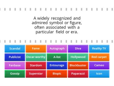 Celebrity - Teaching resources