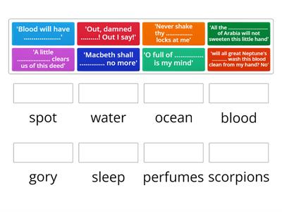 Macbeth quotations - Teaching resources
